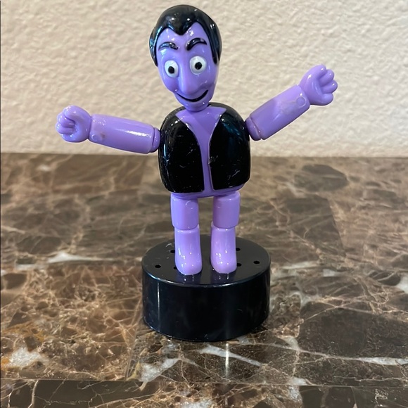 Toys | Vintage Purple And Black Frankenstein Push Puppet Toy | Poshmark